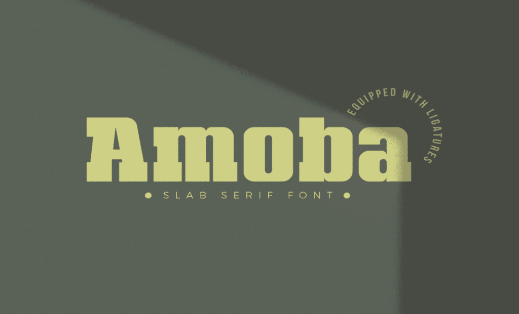 Use Amoba Font for Clear Messaging