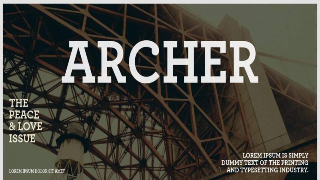 Archer Font: The Perfect Blend of Style and Professionalism