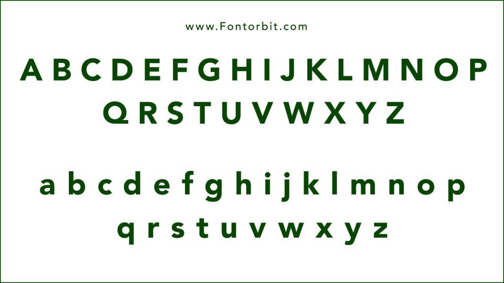 Avenir Font Features Elegance in Design Projects