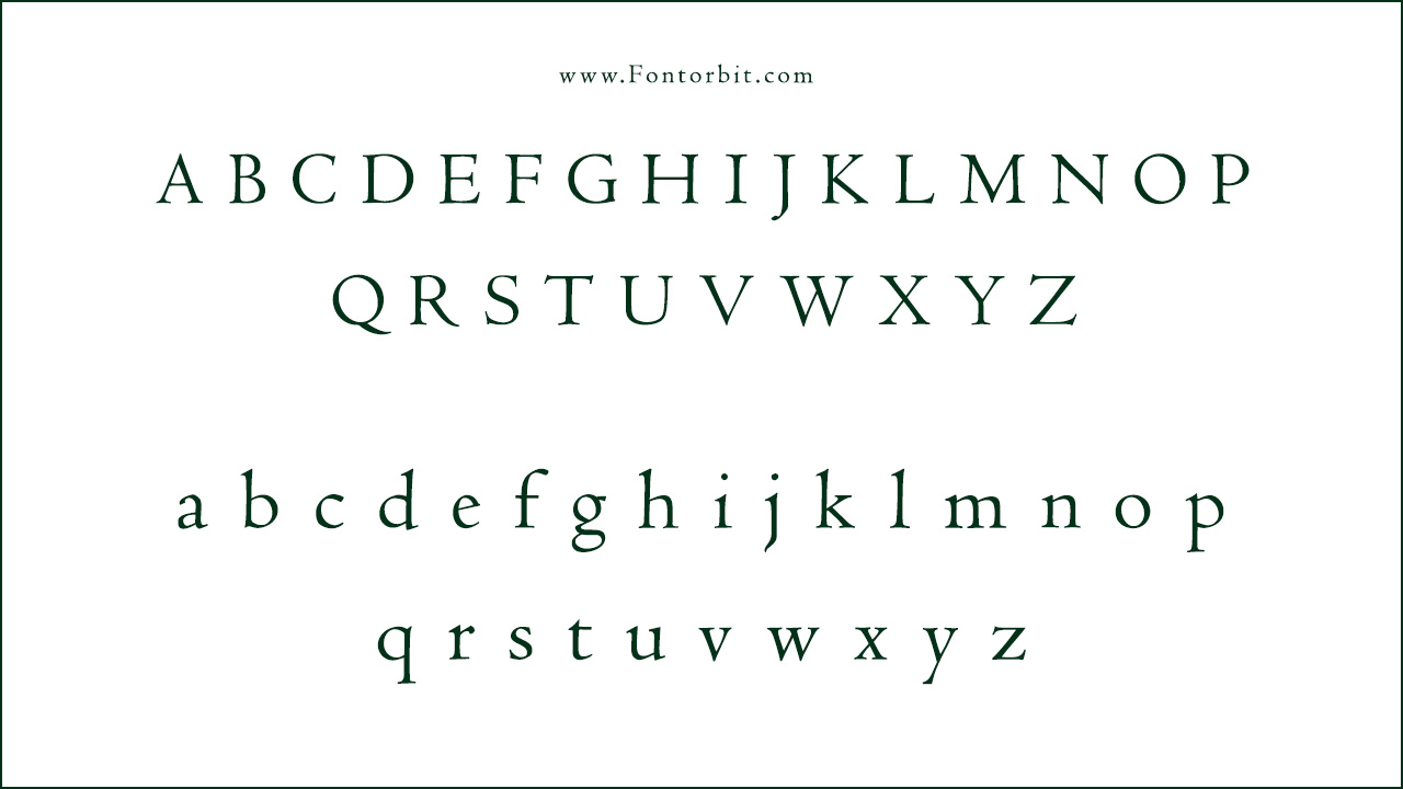Centaur Font Perfect Choice For Classic Typography