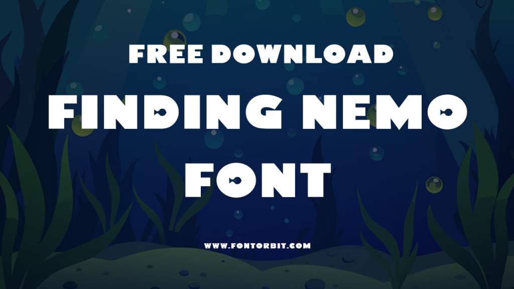 Explore Finding Nemo Font For Your Creative Designs