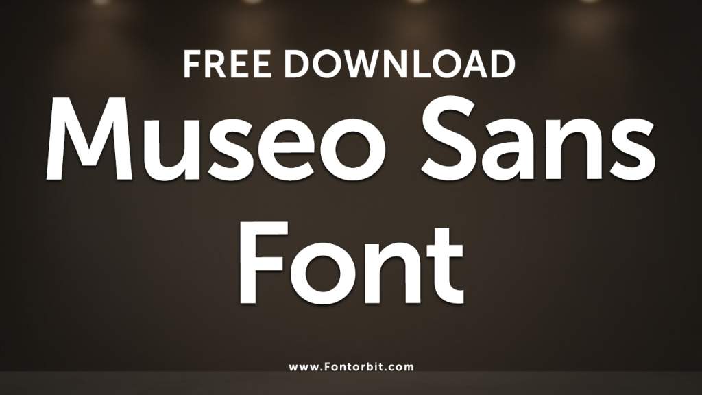 Discover Museo Sans Font Versatile Typeface