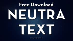 Use Neutra Text Font To Elevate Your Typography Style
