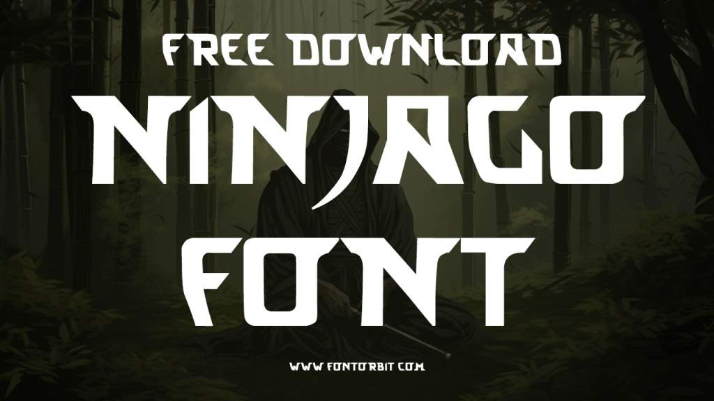 Ninjago Font: The Official Typeface For Lego Ninjago Series