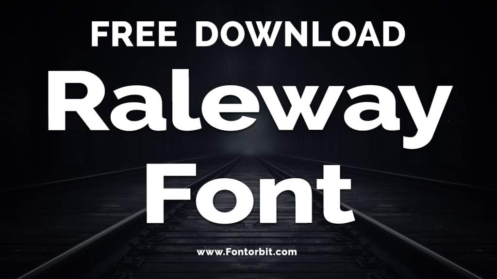 Raleway Font Family Features & Alternatives