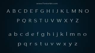 Streamline Moderne Font: Typeface For Retro Designs