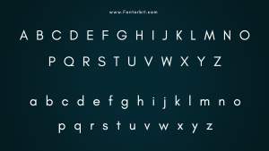 Glacial Indifference Font A Modern Typeface for Designers