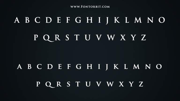 Trajan Font: A Serene Typeface For Calm, Empathetic Designs