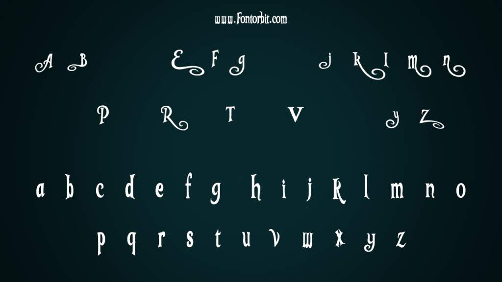 Tangled Font for Modern and Artistic Designs