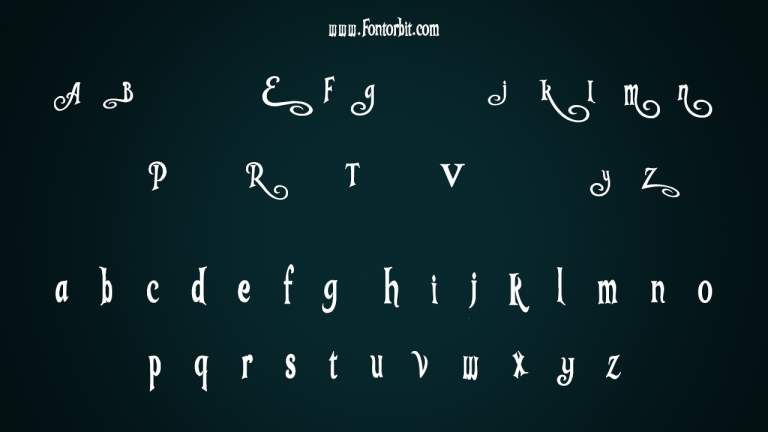 Tangled Font for Modern and Artistic Designs