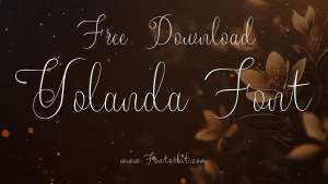 Yolanda Font Ideal For Modern And Stylish Projects