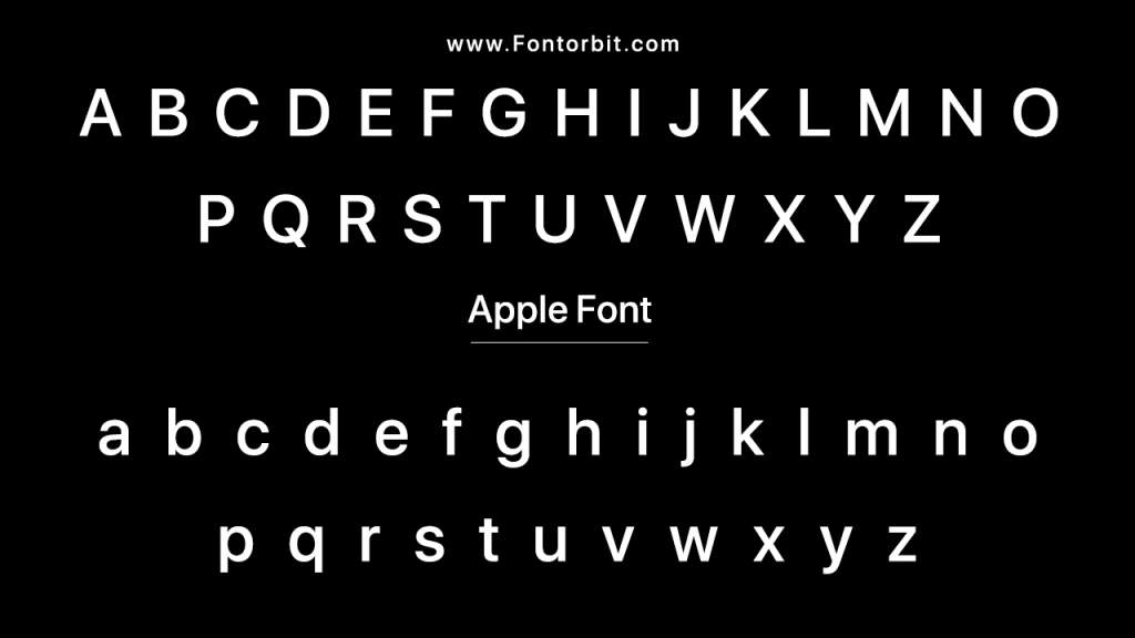 Apple Font: The Essential Typeface