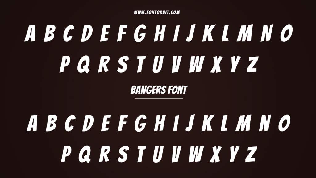 Bangers Font: Bold and Playful Typeface for Designs