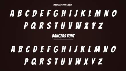 Bangers Font: Bold and Playful Typeface for Designs