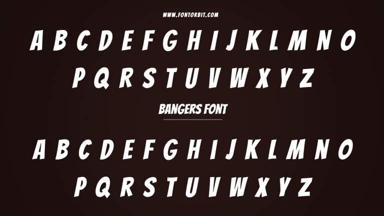 Bangers Font: Bold and Playful Typeface for Designs