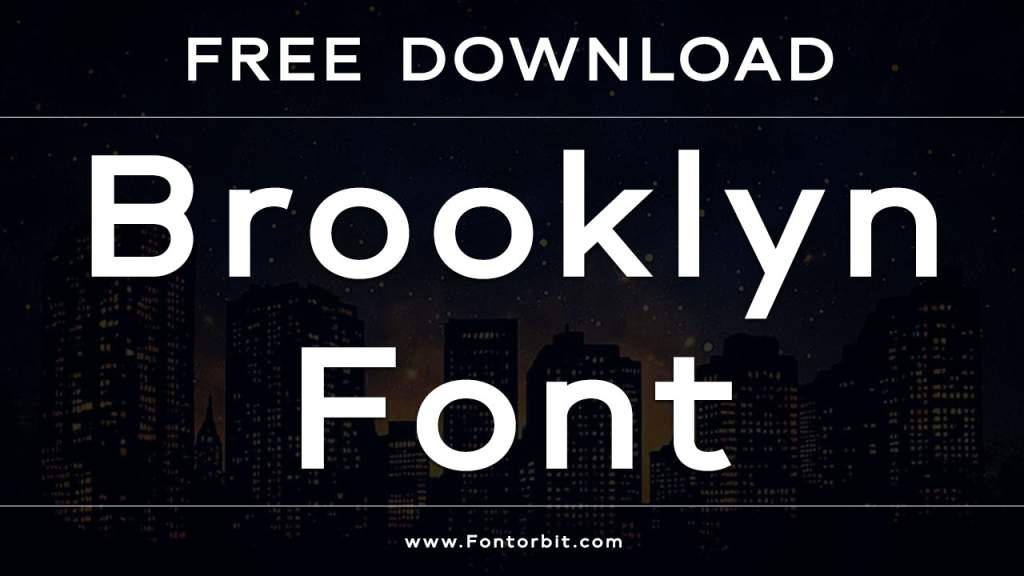 Unleash Creativity With The Brooklyn Font