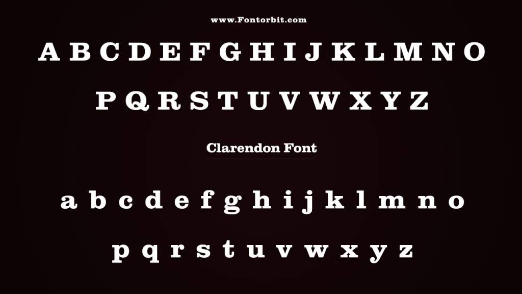 Clarendon Font: A Classic Choice for Elegant Typography