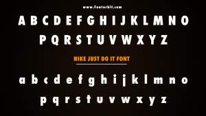 How To Use The Nike Just Do It Font