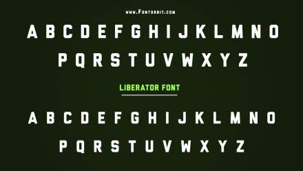 Liberator Font Bold Typeface for Creative Projects