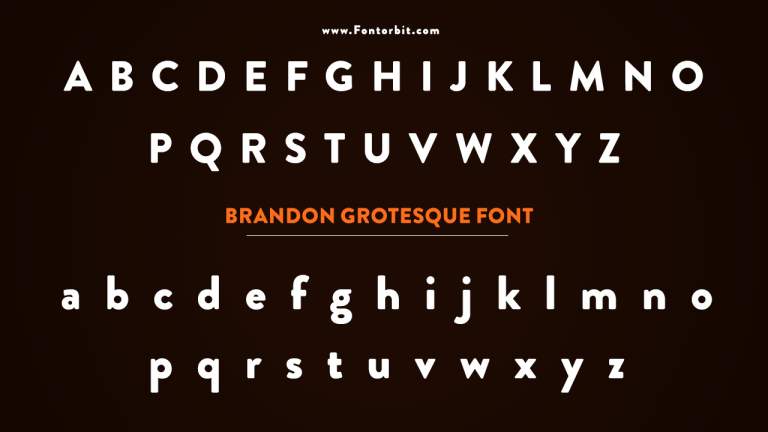 Explore Brandon Grotesque Font Modern Elegance Redefined