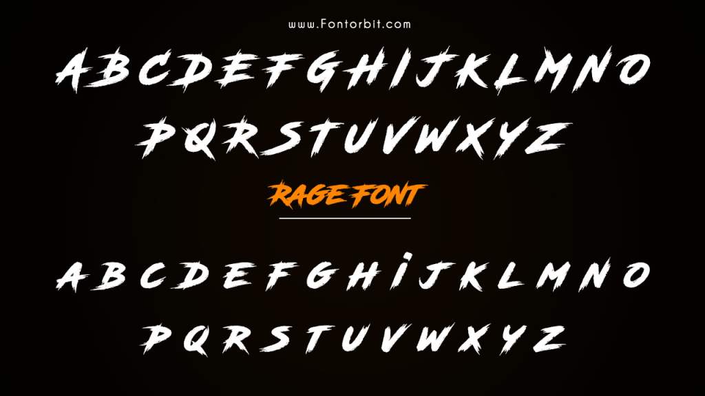 Rage Font: A Bold Choice For Creative Designs