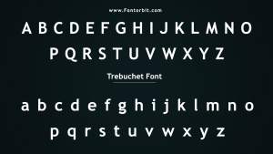 Get Creative with Trebuchet MS Font for Your Designs
