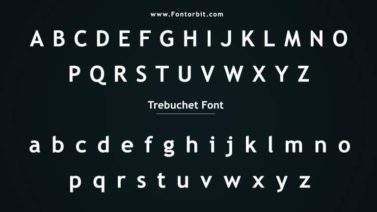 Get Creative with Trebuchet MS Font for Your Designs