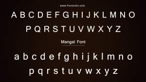 Mangal Font The Best Choice for Devanagari Typography