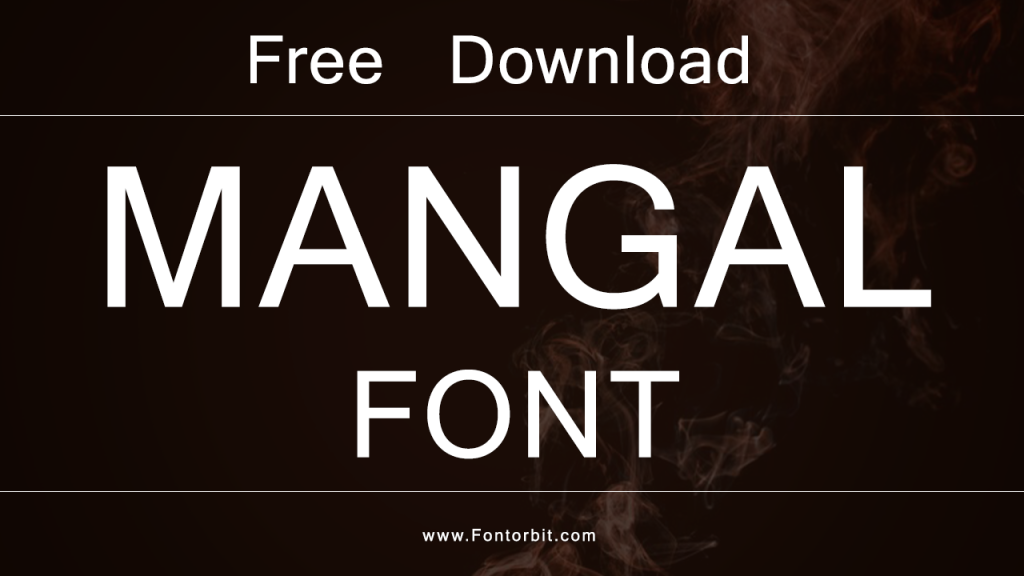 Mangal Font The Best Choice for Devanagari Typography