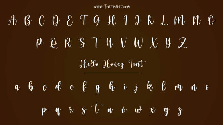 Hello Honey Font – Elegant & Timeless Script