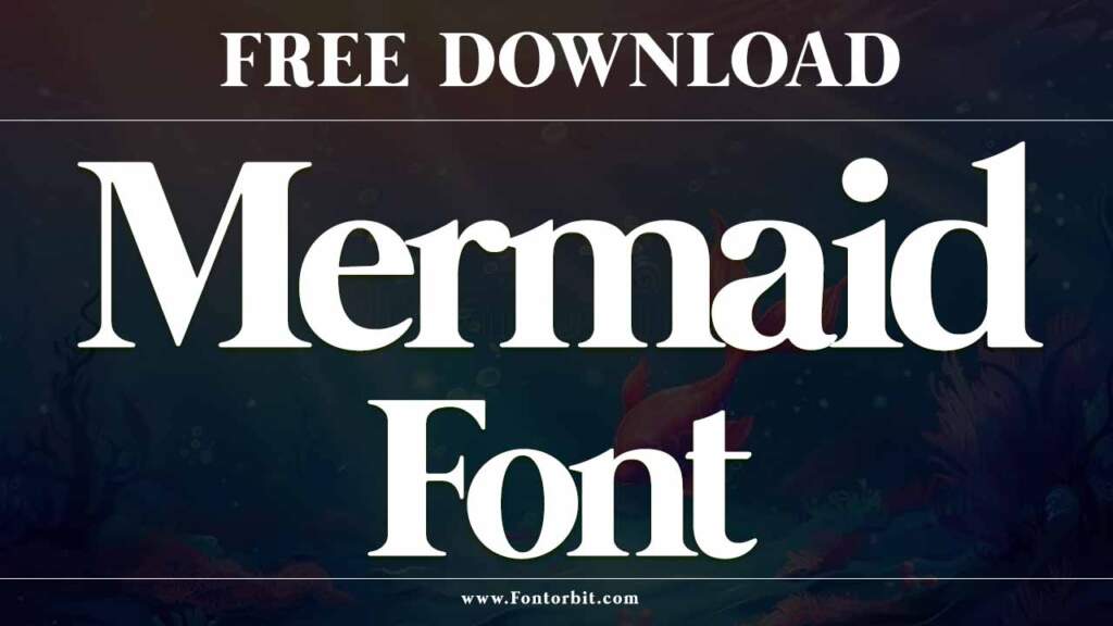 Mermaid Font – A Stylish Serif for Modern & Vintage Designs