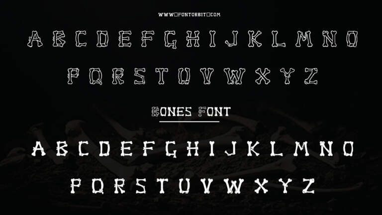 Bones Font: Making Your Designs Stand Out