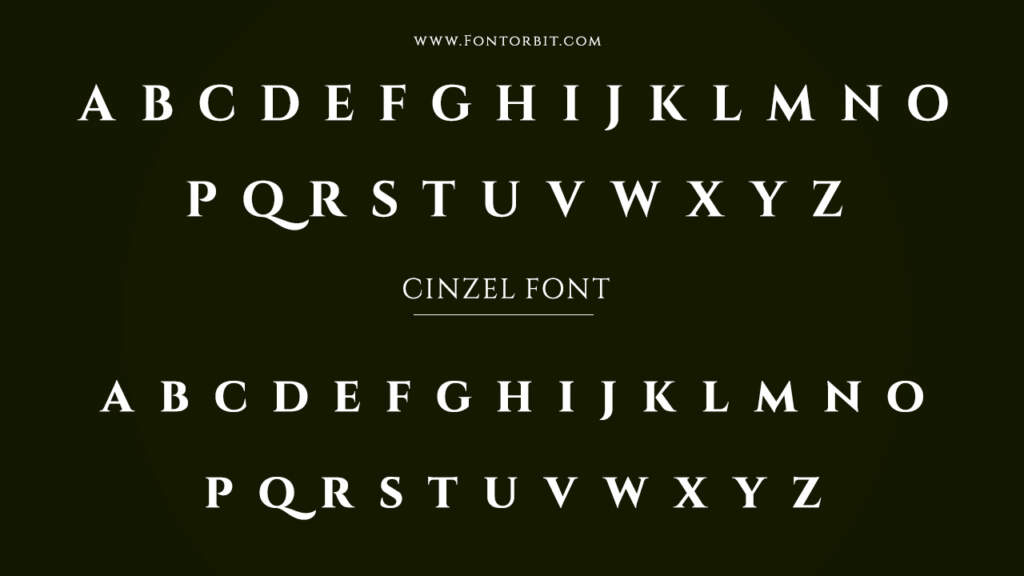 Cinzel Font Free Download and Usage Guide