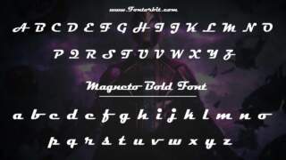 Magneto Bold Font – The Best Retro Script for Posters
