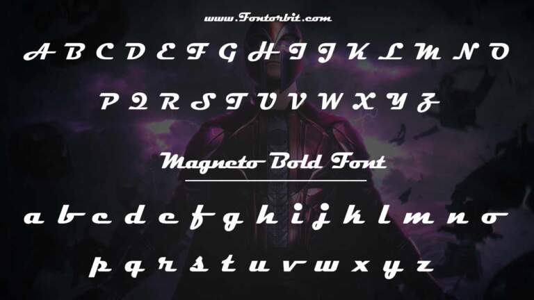 Magneto Bold Font – The Best Retro Script for Posters