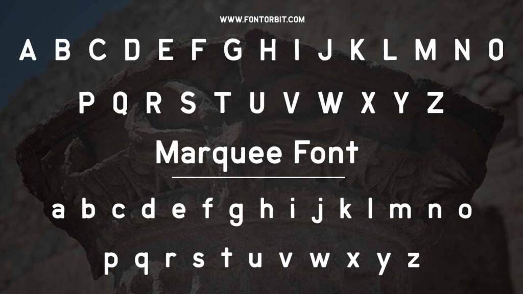 Marquee Font – Classic Charm for Modern Designs
