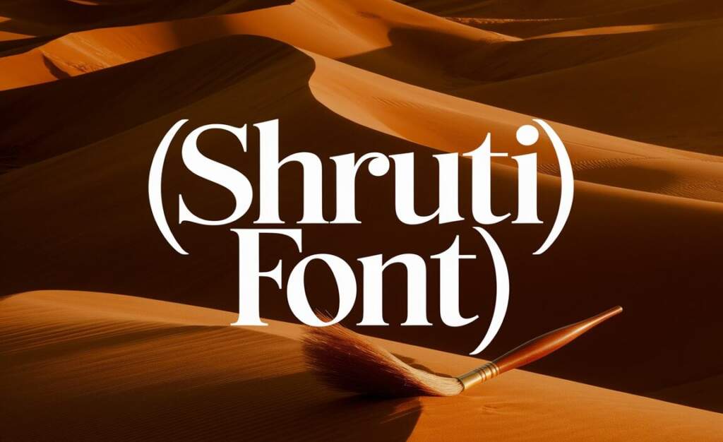 Guide To Using Shruti Font In Designs & Projects
