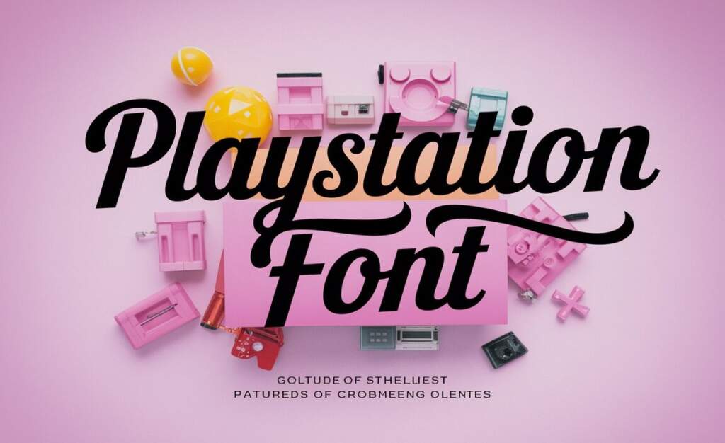 Playstation Font: Sleek Typeface For Gaming And Branding