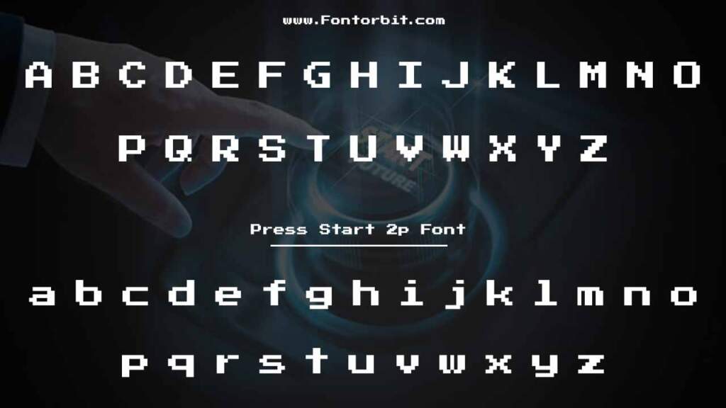 Press Start 2P Font: Ideal for Retro Design and Pixel Art