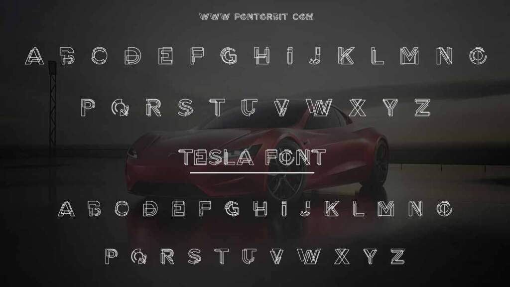 Tesla Font Explained for Designers and Enthusiasts