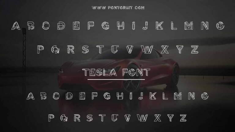 Tesla Font Explained for Designers and Enthusiasts