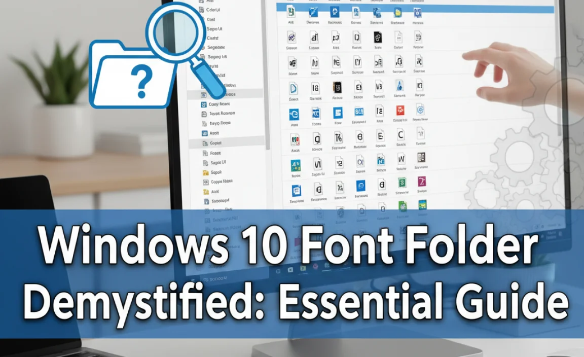 Windows 10 Font Folder Demystified: Essential Guide