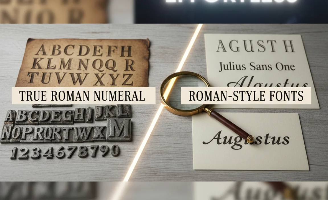 Roman Numeral Font Styles: Proven Effortless