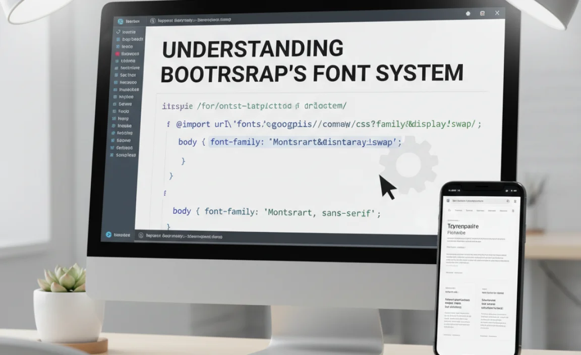 Bootstrap Change Font: Essential & Effortless