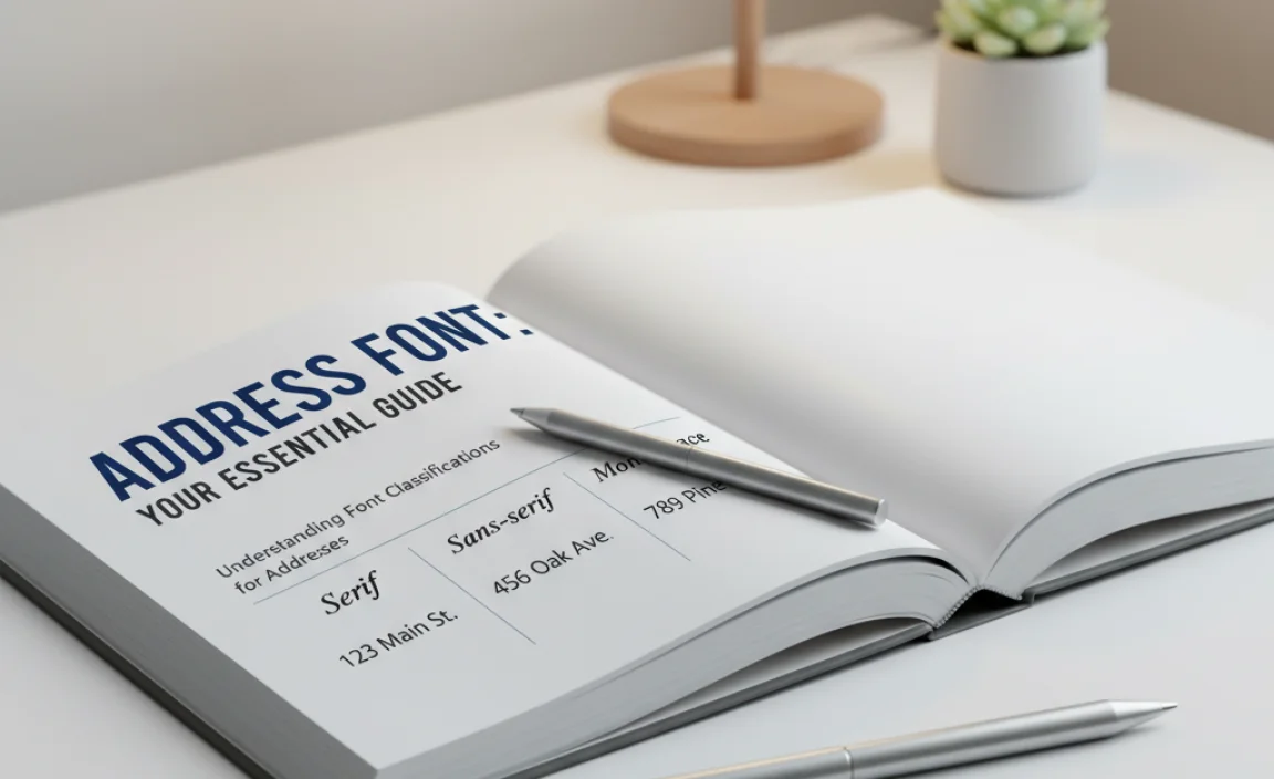Address Font: Your Essential Guide