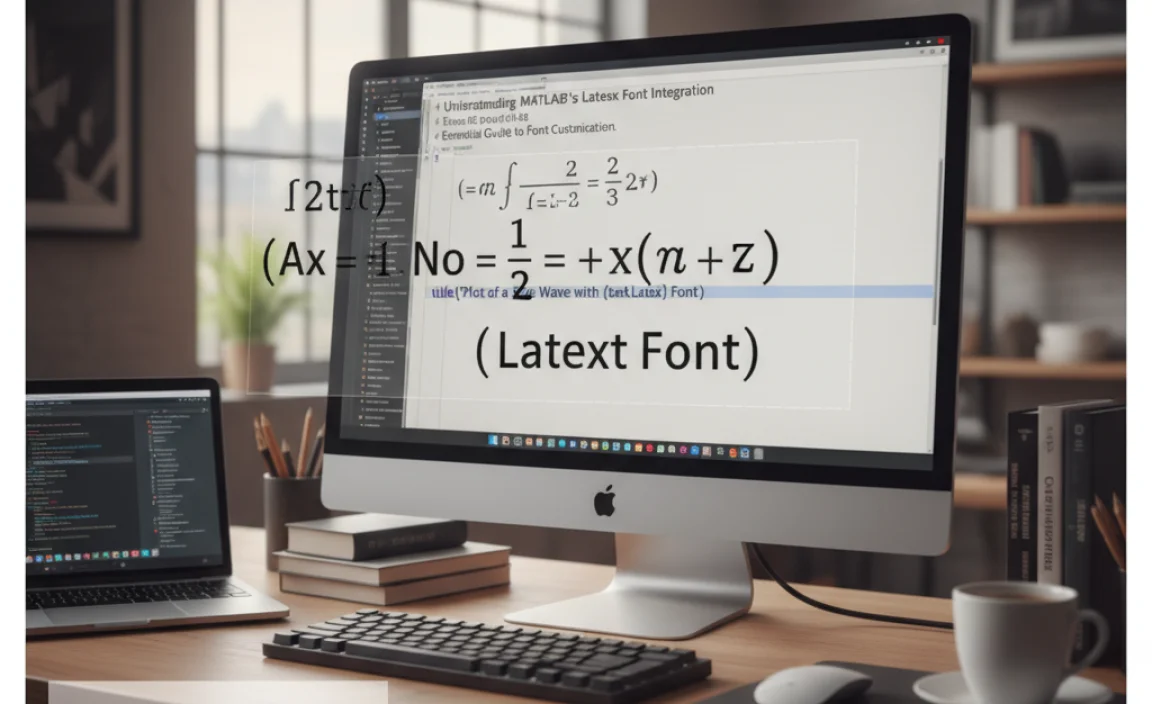 Matlab Latex Font: Essential Guide